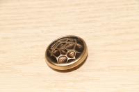China 40L Decorative Clothing Buttons Rose Gold Epoxy Transparent for sale