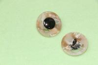 China Seashell Decorative Clothing Buttons 34l  Round Shape Enviormental Friendly for sale