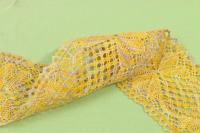China Scallop Wide Crochet Lace Trim OEKO TEX 100 Approved Organic for sale