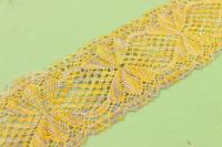 China Scallop Wide Crochet Lace Trim OEKO TEX 100 Approved Organic for sale