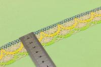 China Nonstretched Cotton Crochet Lace Trim 35mm Width Eco Fridendly for sale