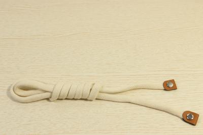 China Elastic Drawcord String Herringbone Patterned 10mm Tape Width Metallic Material for sale