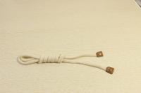 China Elastic Drawcord String Herringbone Patterned 10mm Tape Width Metallic Material for sale