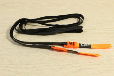 China Bilayer Cord For Drawstring Bags 10MM Width Nonstretched Polyester Material for sale