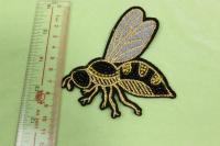 China ODM Embroidered Patches For Clothes , 10cm*9cm Puff Embroidery Patches for sale