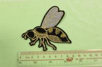 China ODM Embroidered Patches For Clothes , 10cm*9cm Puff Embroidery Patches for sale