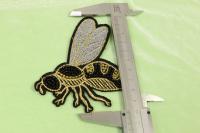 China ODM Embroidered Patches For Clothes , 10cm*9cm Puff Embroidery Patches for sale