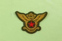 China Nondeformed 3D Embroidery Patches , Personalised Embroidered Badges for sale