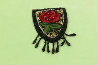China Tassel Beaded 3D Embroidery Patches Multicolored For Multiusage for sale