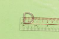 China Nongranule Decorative Clothing Buttons 25mm Long D Shaped White Color for sale