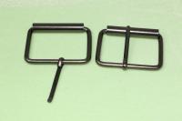 China Forging Decorative Clothing Buttons Buckle 50mm X 40mm Adjustable for sale