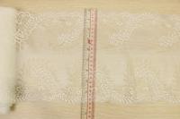China Lightweight Lingerie Lace Trim Scalloped Unirritable Skinfriendly for sale