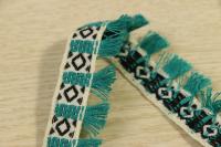 China Geometric Woven Tapes Ecofriendly Streic Appearance OEM Available for sale