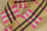 China Scottish Tartan Woven Tapes 32mm Width Herringbone Pattern For Multipurpose for sale
