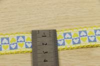 China Multicolored Picot Polyester Woven Tape , Jacquard Fabric Webbing Tape for sale