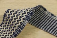 China 35mm Woven Tapes Multifunctional Ripple Fringe Trim Bohemian Style for sale
