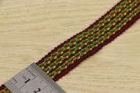 China Multipurpose Decorative Fabric Tape , 2cm Herringbone Webbing Tape for sale