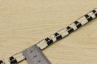 China 15mm Woven Elastic Tape Waterproof Sunproof Braid Cord Twine Webbing for sale
