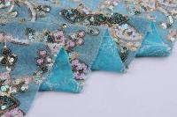 China Ultramodern Lace Fabric For Dressmaking Glitz Sequin Equipped Multifunctional for sale
