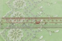 China Embroidered Bridal Trim By The Yard For Dresses Nonstretched for sale