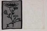 China Watersoluble Guipure Lace Applique Rose Flower Patterned PP Threaded for sale