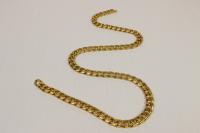 China 680mm Heavy Duty Aluminum Chain , Weldless Gold Handbag Chain for sale