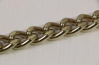 China Jewelry Metal Handbag Chains 20mm Width 128g Weight Leadfree for sale
