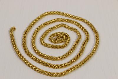 China Brass Chunky Gold Purse Chain Untarnishable For Multipurpose for sale
