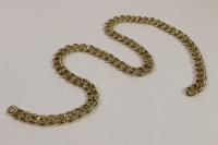 China Zeronickel Metal Handbag Chains , 14mm Decorative Metal Chain Electroplated for sale