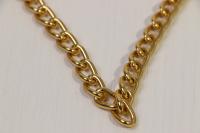 China Aluminum Gold Crossbody Chain Corrosion Less Untarnishable Comfortable for sale