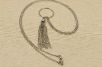 China OEM Metal Handbag Chains , Cadmiumless Silver Gold Necklace Chain for sale