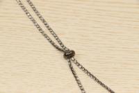 China nonirritable rhinestone necklace chain 49in Length For Multiusage for sale