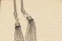 China Non Corrodible Metal Chains For Bags , 21in Silver Gold Plated Chains for sale