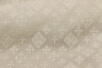China OEM Cotton Embroidered Lace Fabric Multifunctional Semitransluscent Guipure for sale