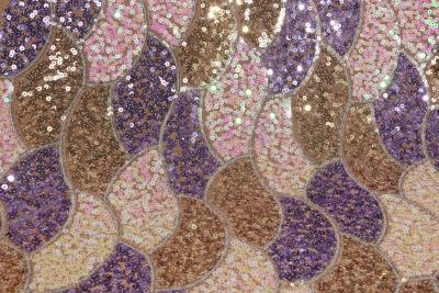 China Embroidered Bridal Lace Fabric By The Yard Multipurpose Multipatterned for sale