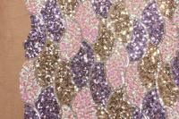 China Embroidered Bridal Lace Fabric By The Yard Multipurpose Multipatterned for sale