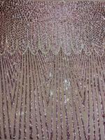 China Translucent Bridal Fabrics And Lace , Multiusage Nylon Mesh Fabric for sale