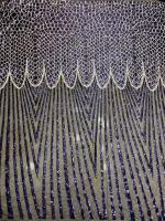 China Translucent Bridal Fabrics And Lace , Multiusage Nylon Mesh Fabric for sale