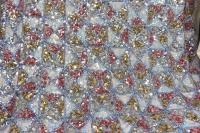 China Draped Bridal Lace By The Yard 140cm Width Luminous Breathable LTWT for sale