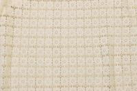 China 47in White Wedding Lace Fabric , Multipurpose white net lace fabric for sale