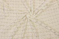 China 47in White Wedding Lace Fabric , Multipurpose white net lace fabric for sale