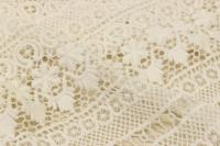 China HD Stitches Allover Lace Fabric Embroidery Botanical For Multiapplication for sale
