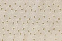 China 15yds Cotton Embroidered Lace Fabric Slim Transluscent For Multiapplication for sale