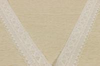 China Multiusage Geometric Shape Guipure Lace Trims 100% Polyester Any Color for sale