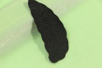 China Traditional India Wire Patch Leaf Shape Bullion Wire Velveteen Ground Patch For Clothes Bags for sale