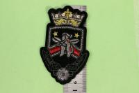 China Small Crown Sequin Patch Stamp Popular Crown Dress Butterfly Chest Bead Patch Patch Accessories for sale