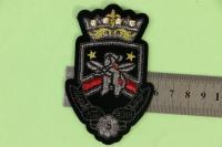 China Small Crown Sequin Patch Stamp Popular Crown Dress Butterfly Chest Bead Patch Patch Accessories for sale
