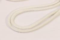 China Cotton Drawcord String With Decorative Iron Ball 3.5mm for sale
