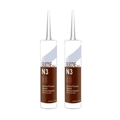 China Acid Silicone Sealant 500% Elongation 1.5 MPa Tensile Strength Rapid Curing 480g 750g for sale