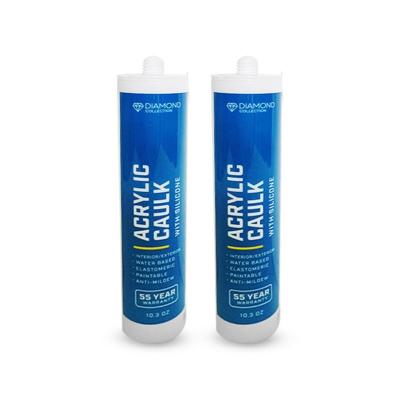 China 300ml Acrylic Sealant for Kitchen Bathroom Bonding - White, Black, Gray, Transparent Colors Available for sale